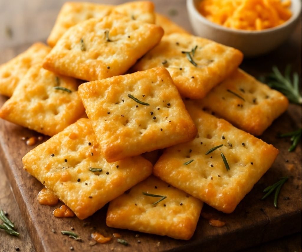 Cheesy Crackers Recipe: Easy, Crispy, and Irresistible - Pure Delicious