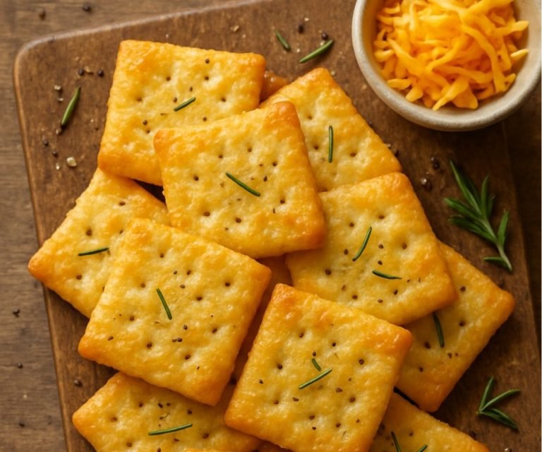 Cheesy Crackers Recipe: Easy, Crispy, and Irresistible - Pure Delicious