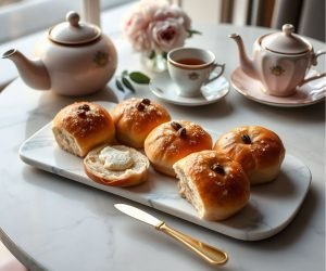 Delicious Bath Buns Recipe: Soft, Sweet, and Perfect for Tea - Pure ...
