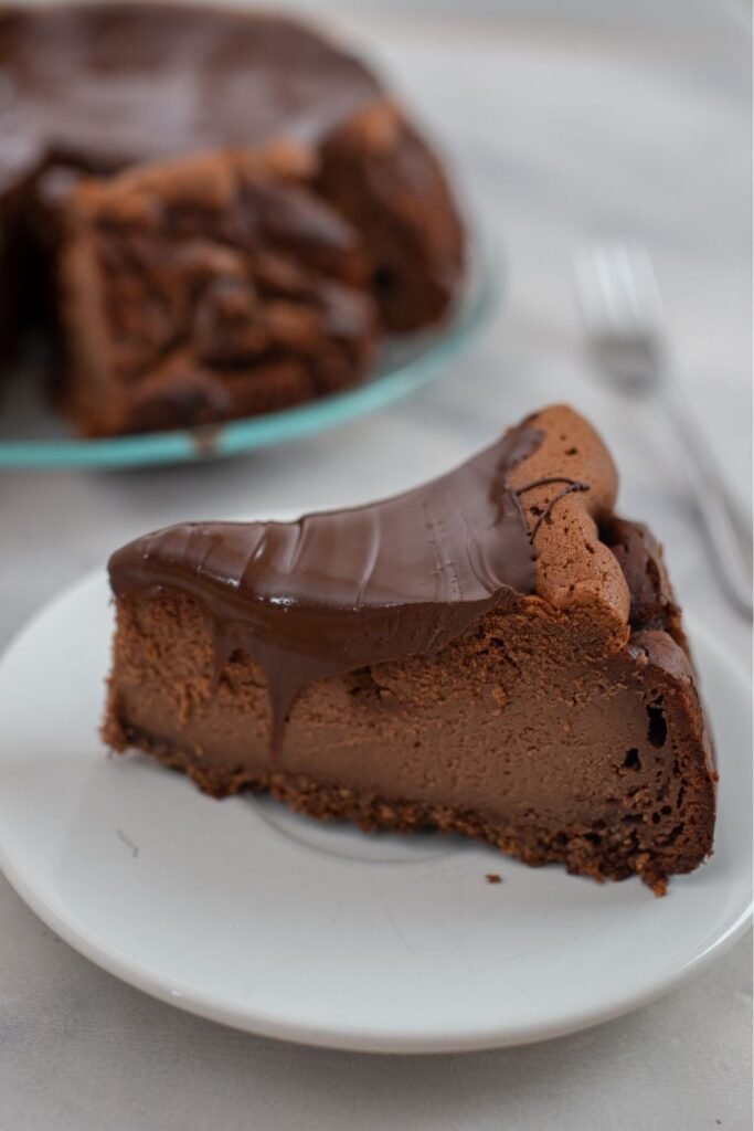 Easy Mary Berry Chocolate Cheesecake No Oven Needed - Pure Delicious